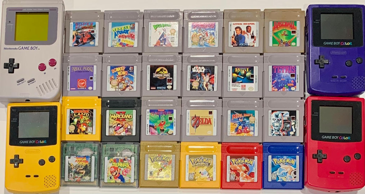 11-7-21: Nintendo Game Boy Carts and Handhelds| Gamer Life