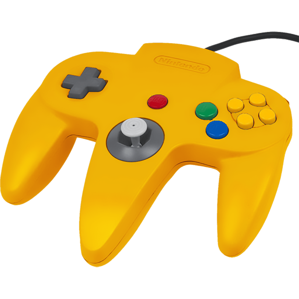 Nintendo 64 Controller [Yellow]| Gamer Life