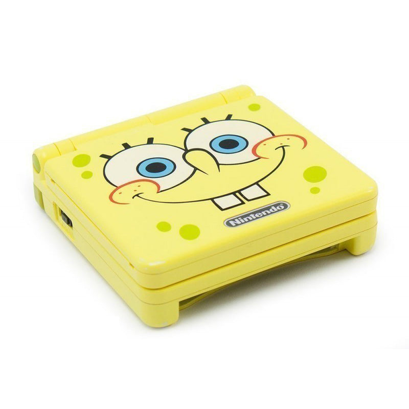 Nintendo Game Boy Advance SP Console [AGS-101] (SpongeBob Edition ...