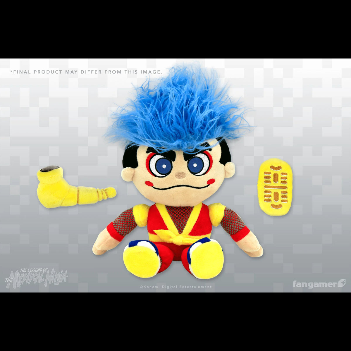 The Legend of the Mystical Ninja: Goemon 10" Collector Plush Toy| Gamer ...