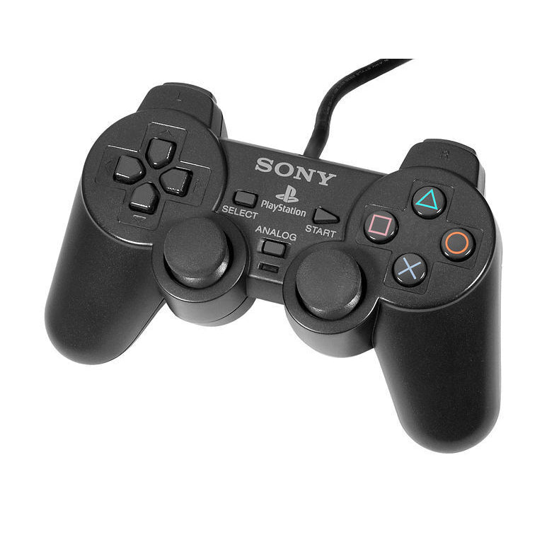 Sony PlayStation 1 DualShock Controller (Charcoal Black)| Gamer Life