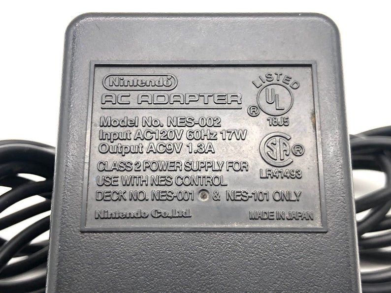 Super Nintendo AC Adapter [SNS-002]| Gamer Life